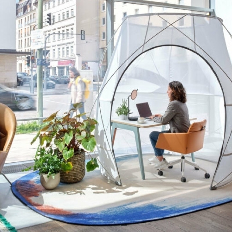Steelcase Pod sátor: bárhol felállíthatsz egy fallal körülvett otthoni ...